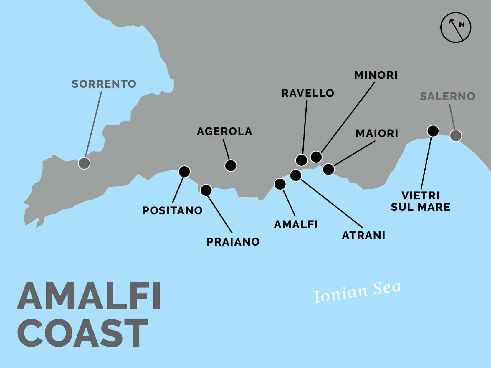 Planning A Trip To The Amalfi Coast - Best Amalfi Coast Itinerary ...