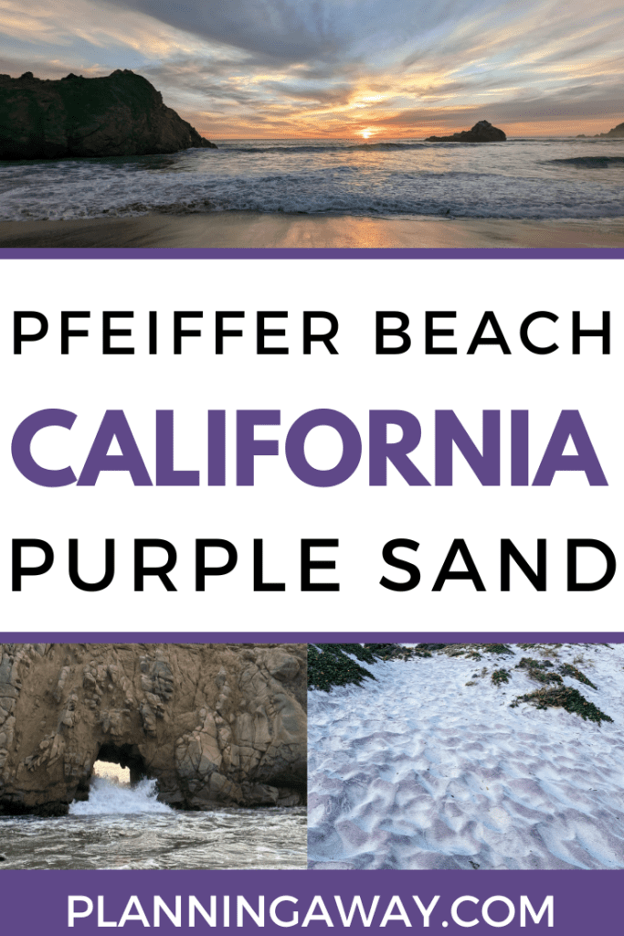 Purple Sand Beach AKA Pfeiffer Beach (The Only Purple Beach in ...